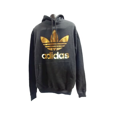 Adidas Mirror Pullover Hoodie - US Men's Size S, Black [IB6034] | eBay