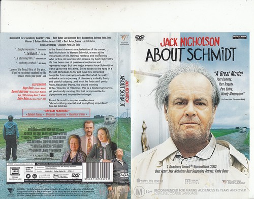 About Schmidt-2002-Jack Nicholson-Movie-DVD | eBay