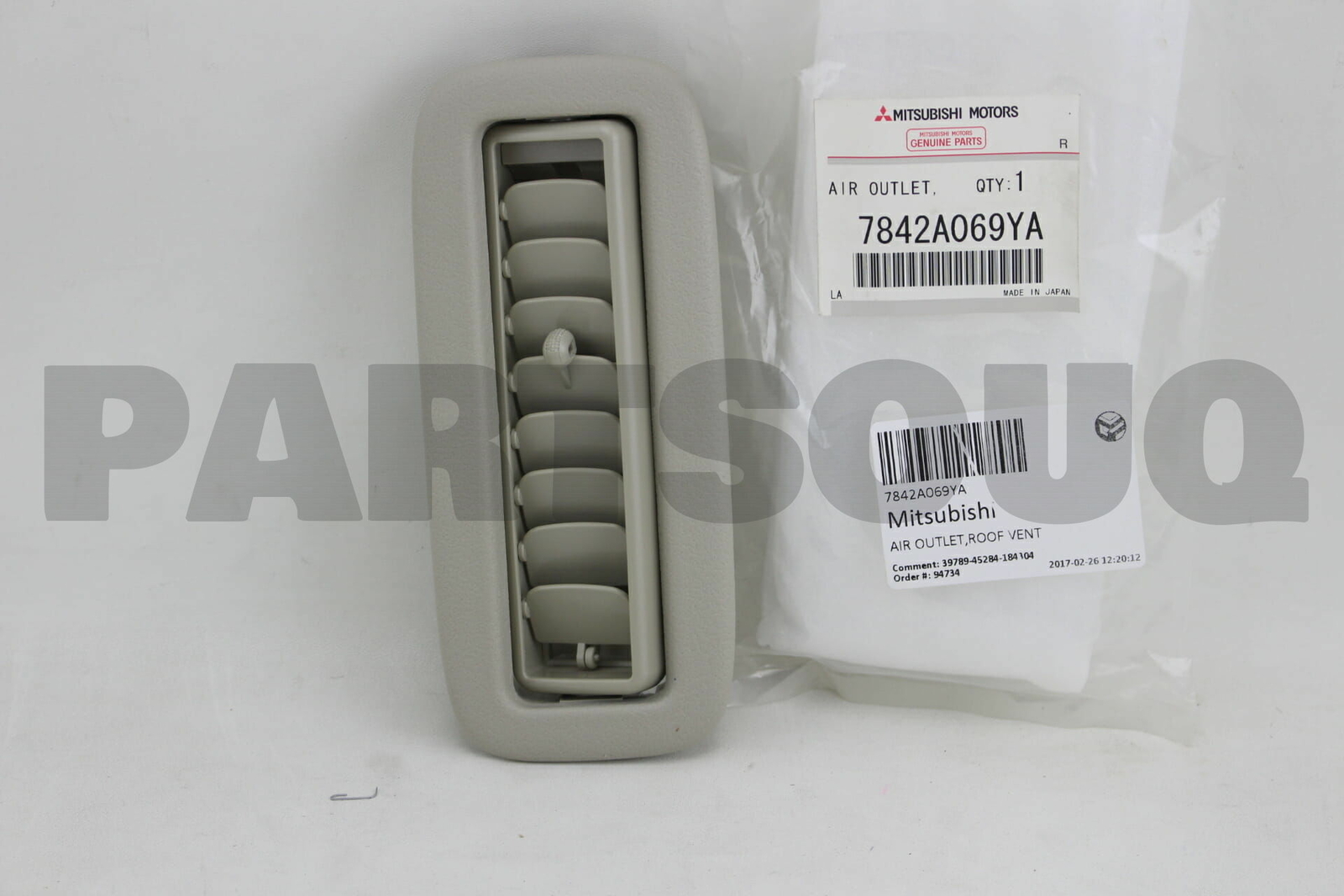 7842A069YA Genuine Mitsubishi AIR OUTLET,ROOF VENT | eBay