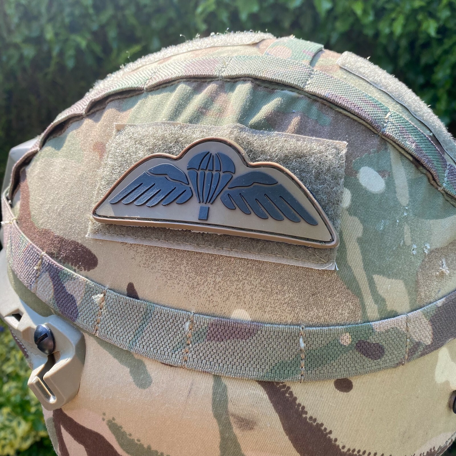 PARA JUMP WINGS PVC PATCH - PARACHUTE BRITISH ARMY | eBay