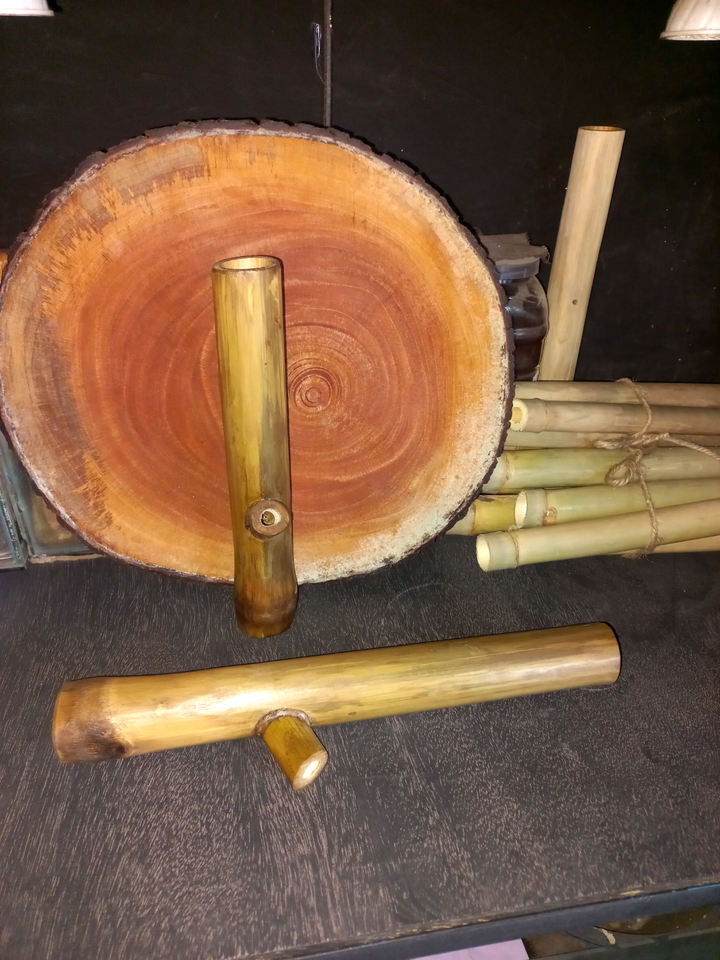 Bamboo pipe water Hookkah Bong | eBay