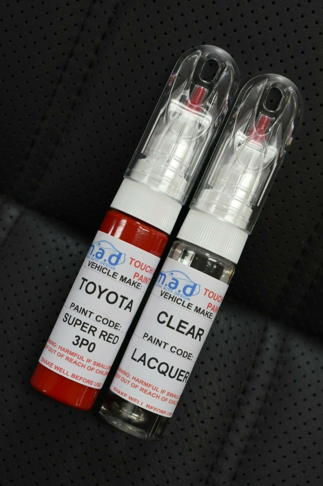 Toyota Super Red 3P0 Paint Touch Up Pen Scratch Chip Brush Scratch ...