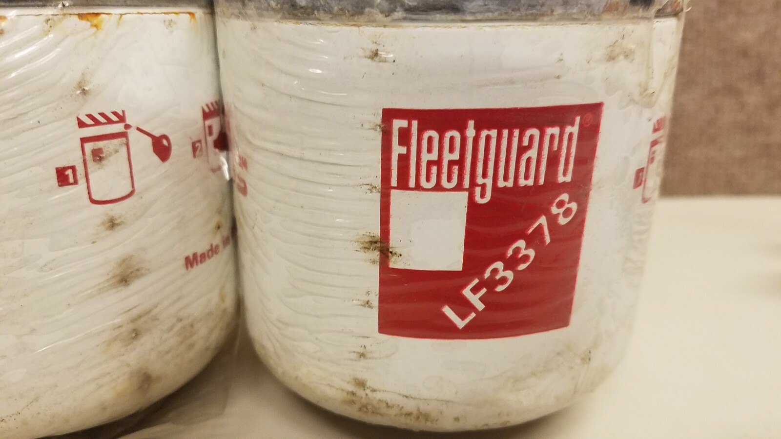 FLEETGUARD CUMMINS LUBE OIL FILTER LF3378 lot of 2 P172883 PH-2811 | eBay