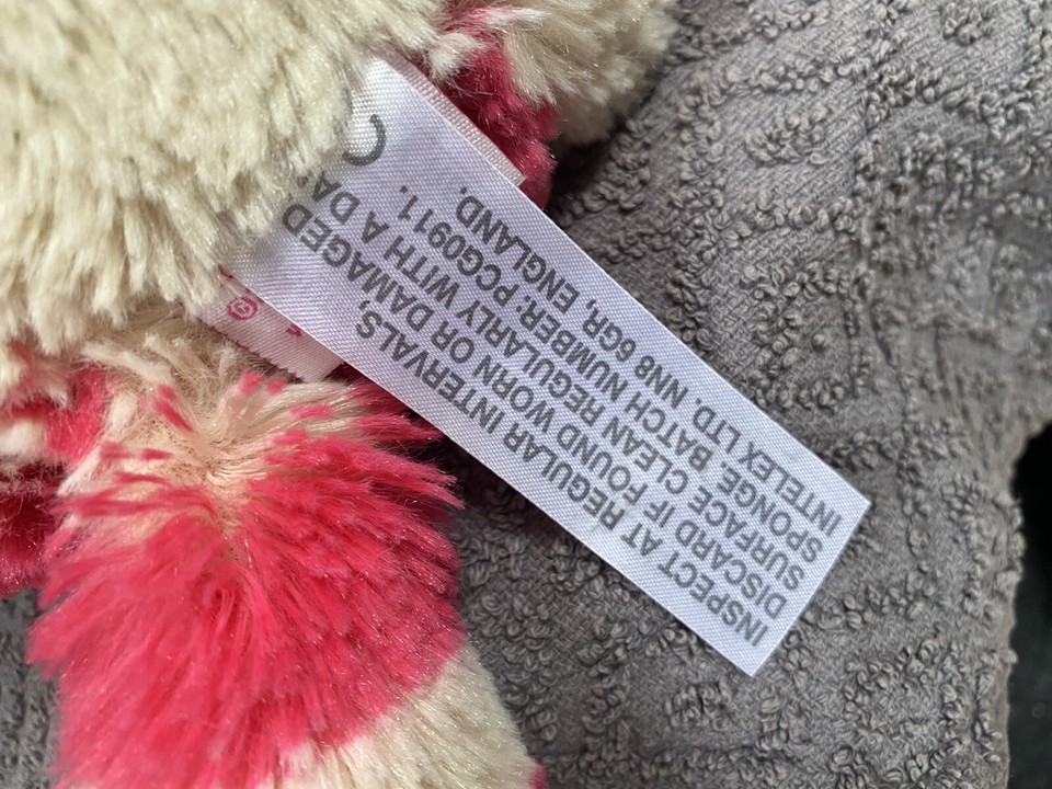 Microwave Bagpuss Toy Soft Plush Heated Lavender Scented Wheat Grains ...