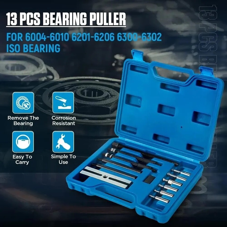 13Pcs Small Insert Bearing Race Puller Removal Set Special Disassembly ...