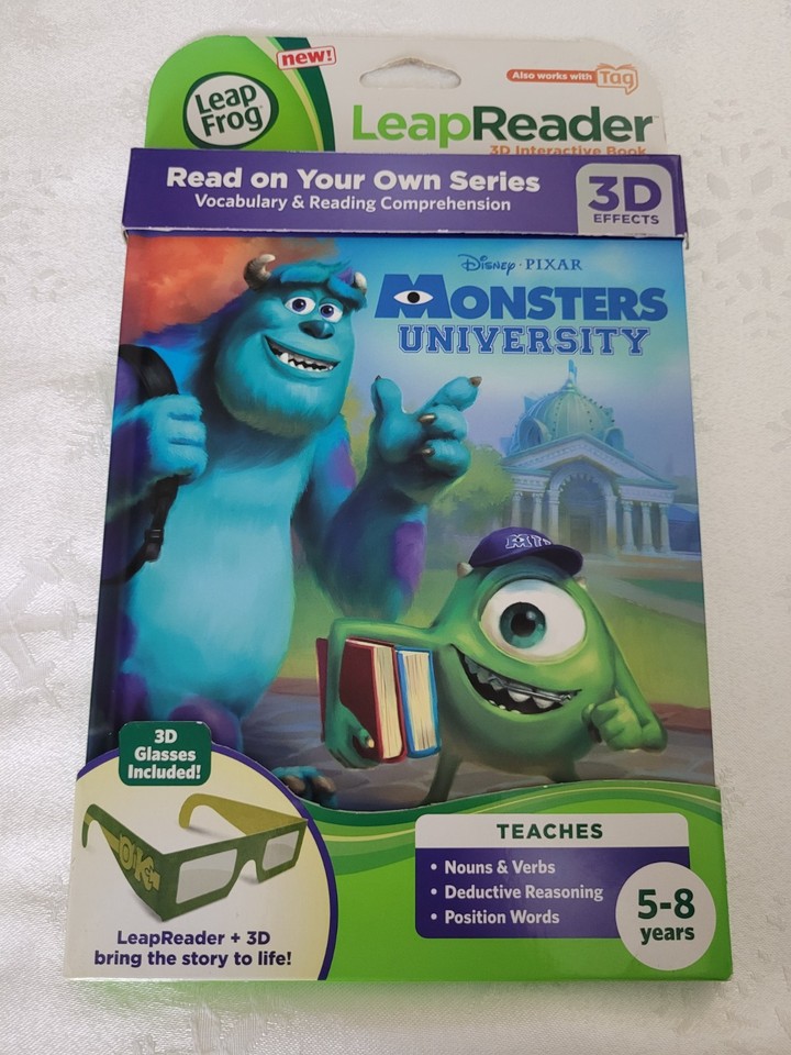 LeapFrog Leap 3D Reader And Also Game Book.2 Lot Set, Brand New | eBay