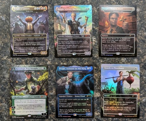 MTG Secret Lair x The Office Dwight’s Destiny Foil Edition In Hand (No ...