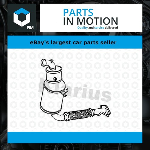 Diesel Particulate Filter DPF fits FORD TRANSIT CUSTOM V362 2.0D 2015 ...