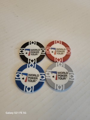 4 pcs Lot of WPT - WORLD POKER TOUR Casino Gaming Chips Set | eBay