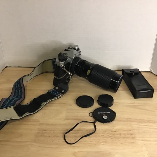 Canon AE-1 Program Film Camera w/ Auto Winder & Zoom Lens Tested ...