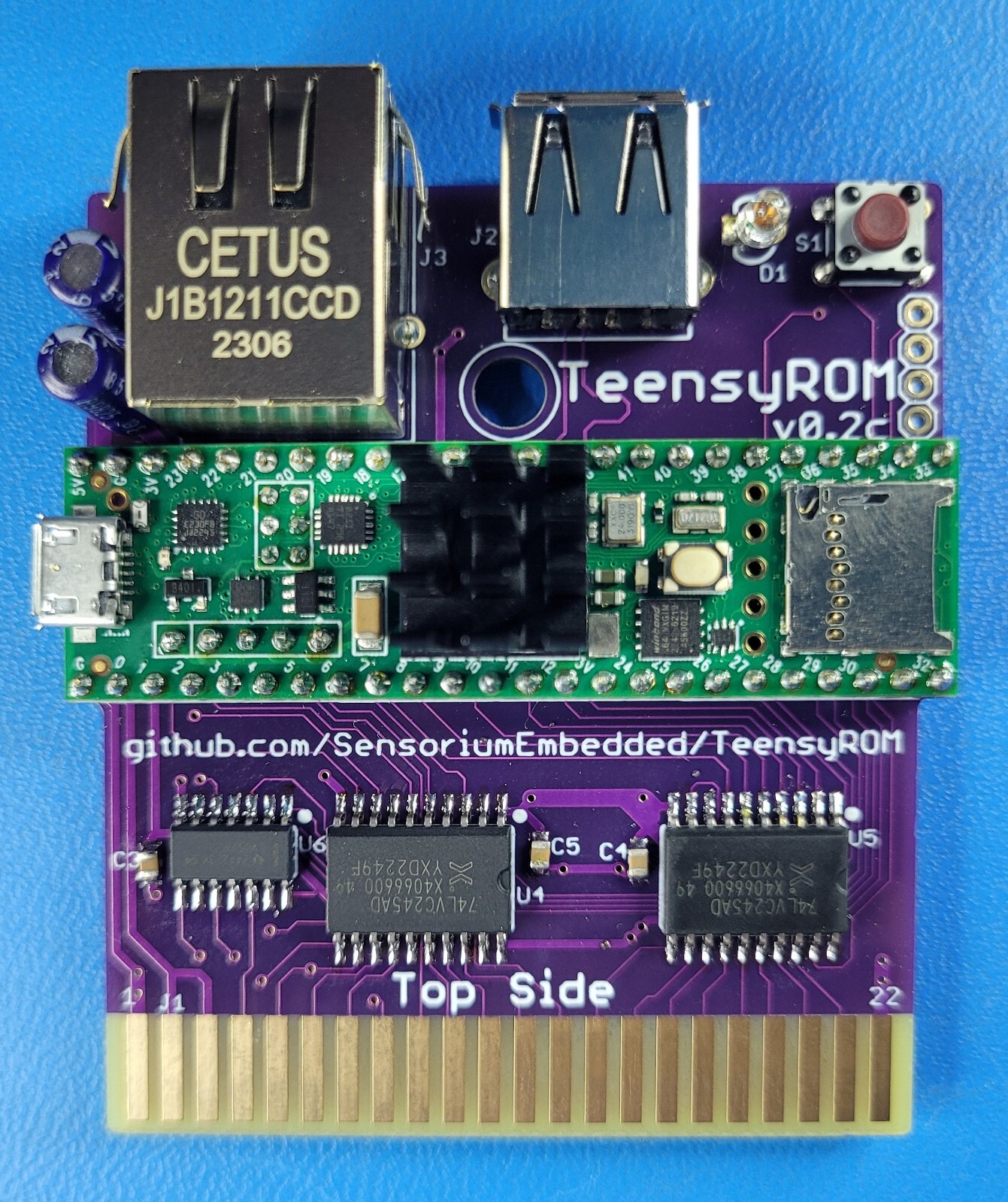 TeensyROM Cartridge for Commodore 64/128: MIDI, Fastload, Emulation ...