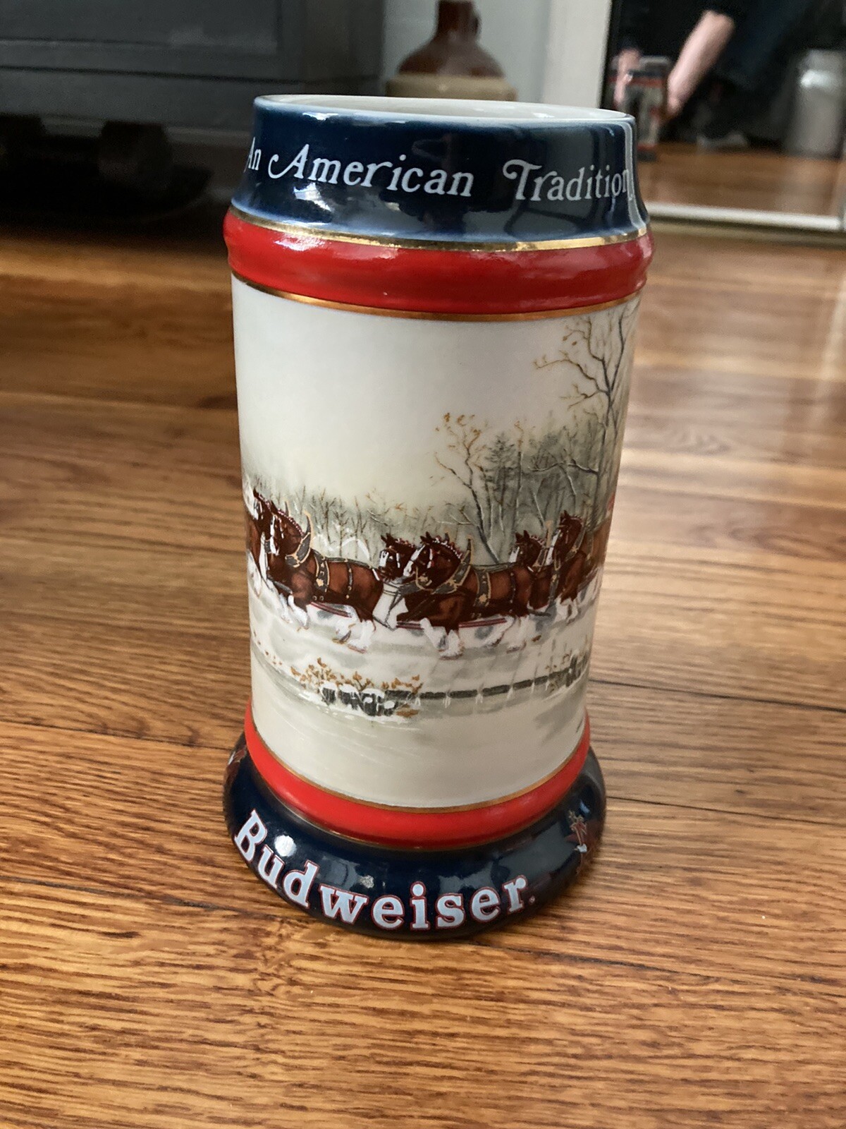 Budweiser Stein 1990 By Artist Susan Sampson | eBay