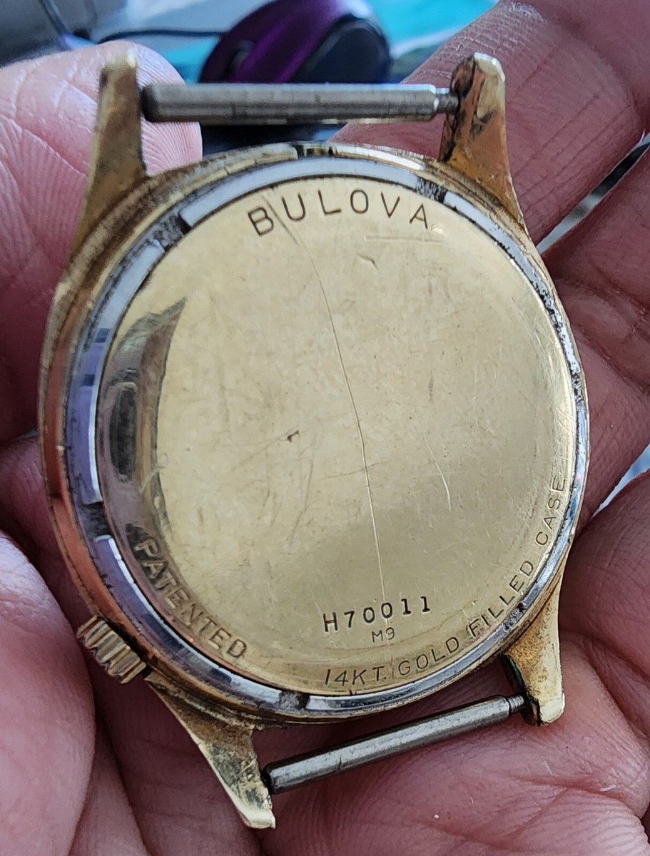 RUNNING Working Vintage Bulova ACCUTRON Watch 14K Gold RUNNING Working Vintage Bulova ACCUTRON Watch 14K Gold