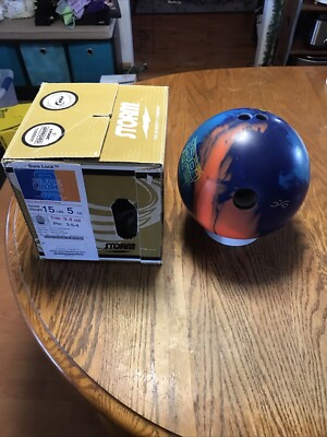 15lb Storm Sure Lock Single Drill Ball | eBay