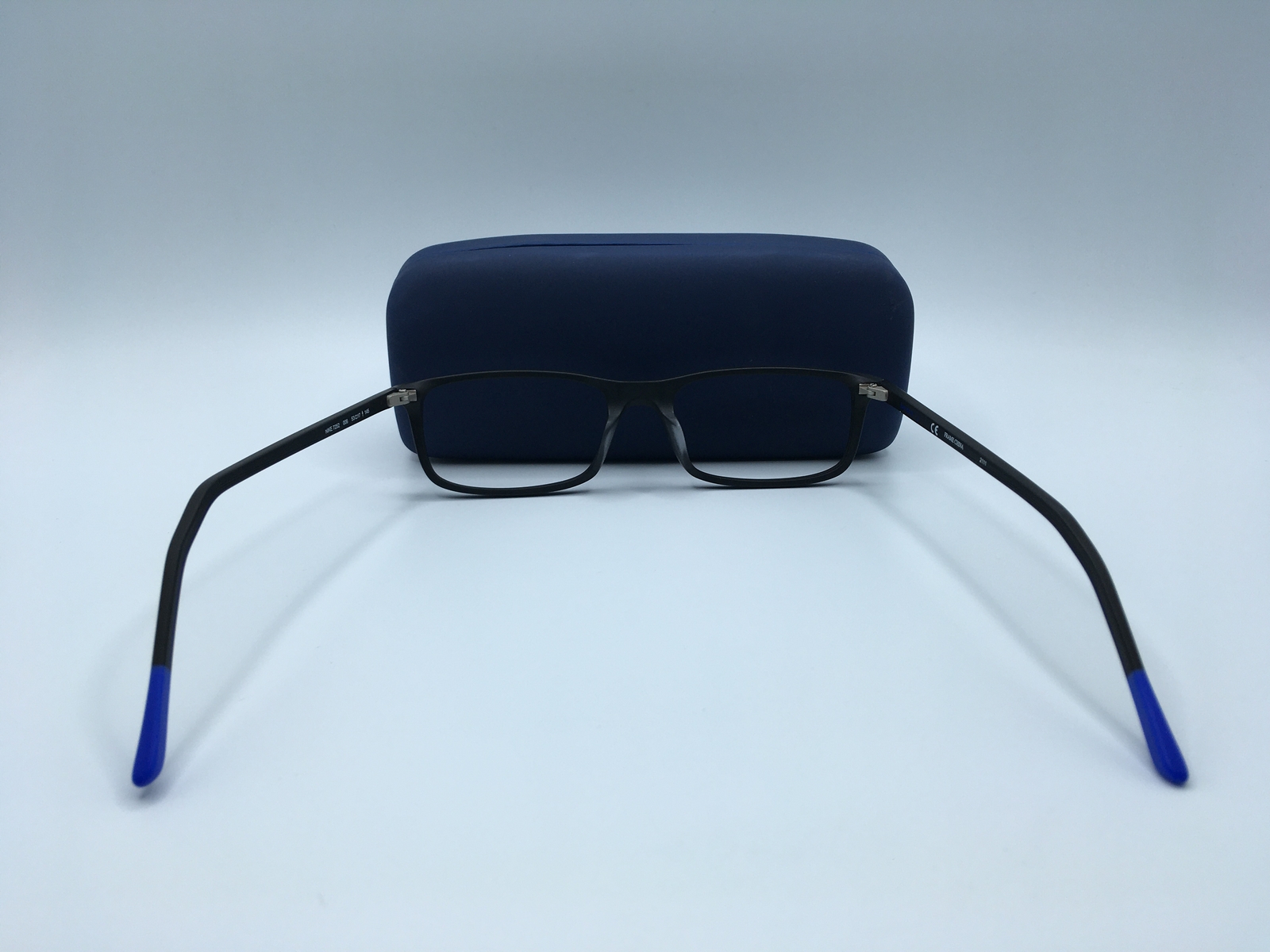 Nike 7252 Unisex Matte Black Frame Rectangular Eyeglasses 53MM | eBay