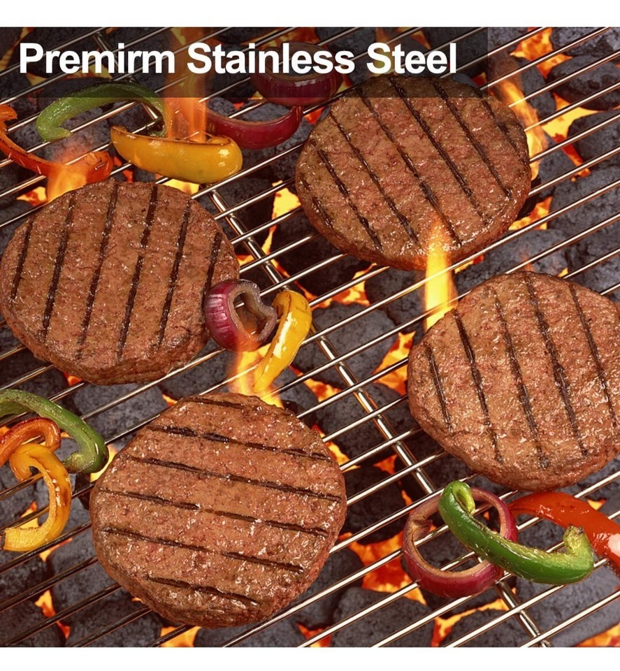 BBQ Grill Grates , Stainless Steel Barbecue Wire Mesh, Multifunction ...