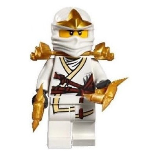LEGO Minifigure Ninjago Rise of the Snakes White ninja Zane ZX | eBay