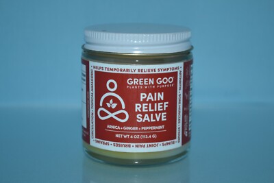 Green Goo Natural Skin Pain Relief Salve, 4 oz, Exp. 02/2025 | eBay