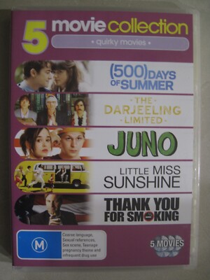 500 Days of Summer/The Darjeeling/Juno/Little Miss Sunshine/Thank You ...