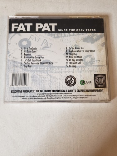 Since the Gray Tapes [PA] by Fat Pat (CD, Nov-2004, 2 Discs, Screwed Up ...