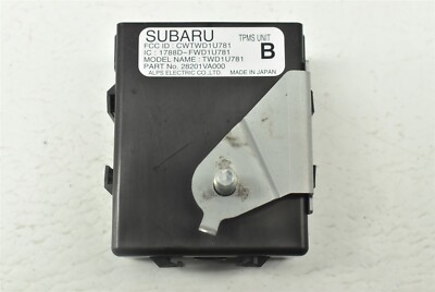 2015-2019 Genuine OEM Subaru WRX TPMS Module Unit | 28201VA000 | 15-19 ...