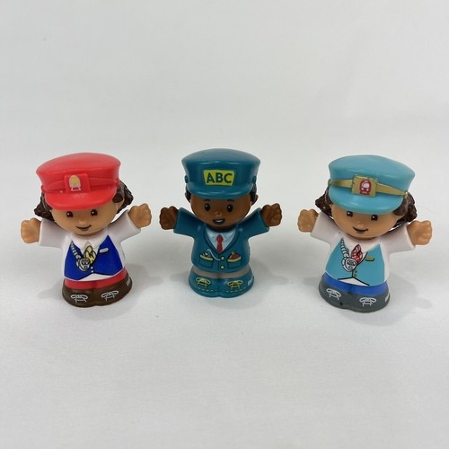 Fisher Price Little People ABC Friendly Passenger Train Conductors Rep ...
