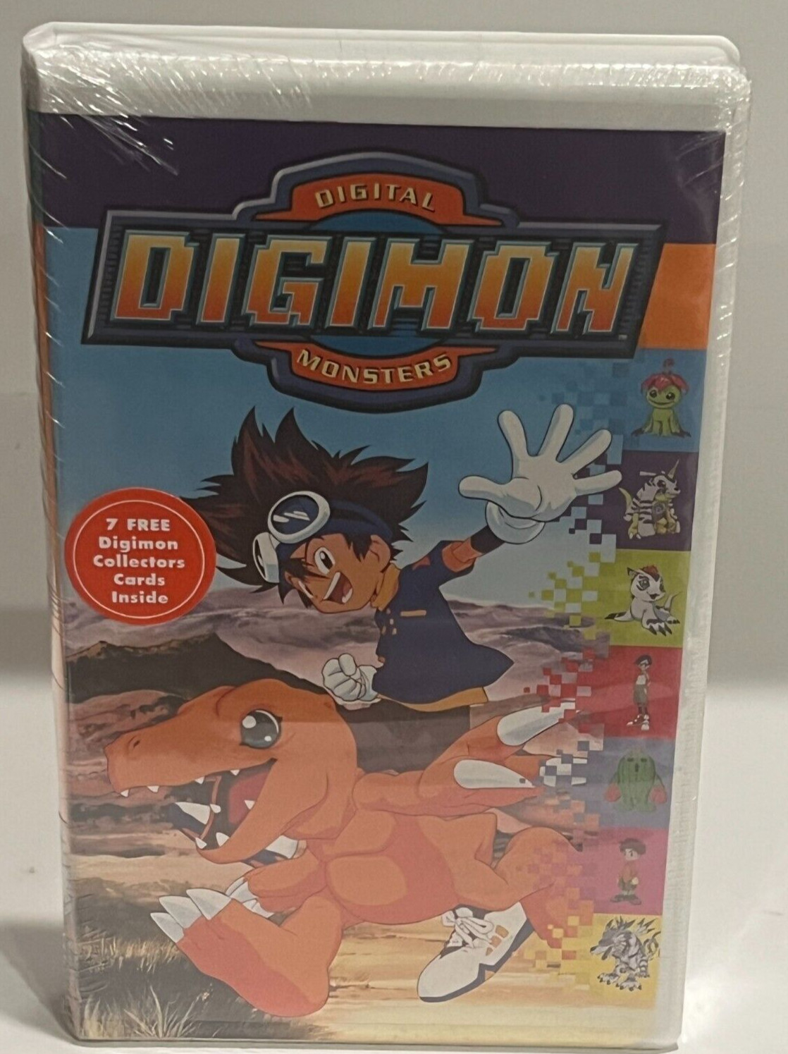 Digimon Vol. 1 Vhs 1999 New Monsters Cartoon