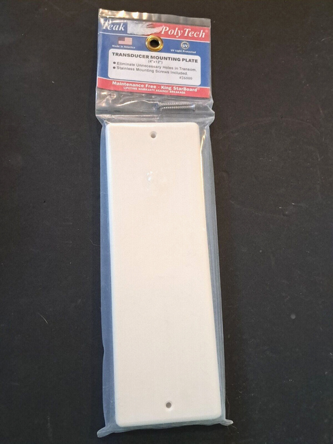 PolyTech Transducer Mounting Plate 4" " Part # 26000 for sale online | eBay