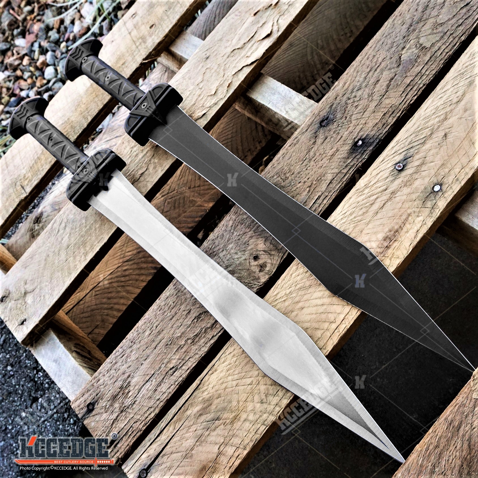24" ROMAN WARRIOR GLADIUS FULL TANG TACTICAL BATTLE SWORD RAZOR SHARP ...