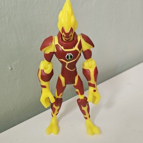 Ben 10 OMNIVERSE HEATBLAST Action Figure 4" Range Figure Bandai RARE ...