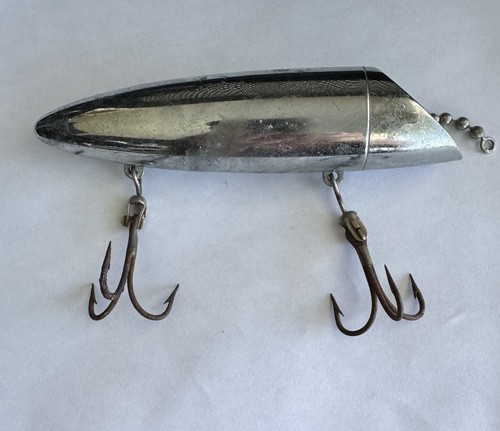 The Alaskan Plug Alaska Tackle Chrome Silver Fishing Lure Salt Water ...