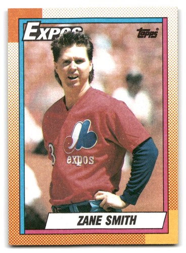 Zane Smith 1990 Topps Baseball #48 Montreal Expos | eBay