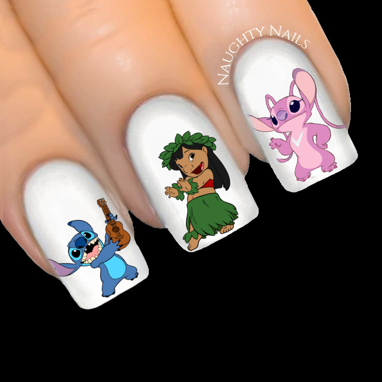 Lilo And Stitch Nails