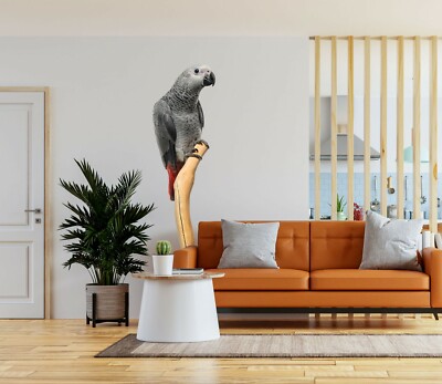 3D Grey Pachyderm O161 Animal Wallpaper Mural Poster Wall Stickers ...