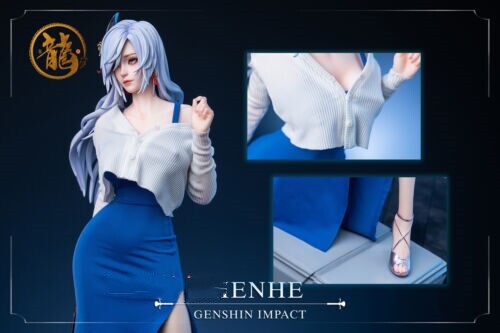 Dragon Studio Genshin Impact ShenHe Statue silica gel Pre-order 1/4 ...