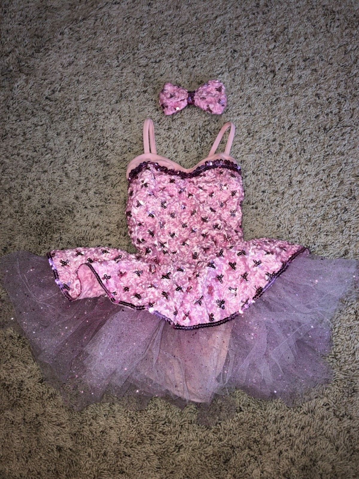 Weissman Dance Competition Pink Sparkle Costume Style… - Gem