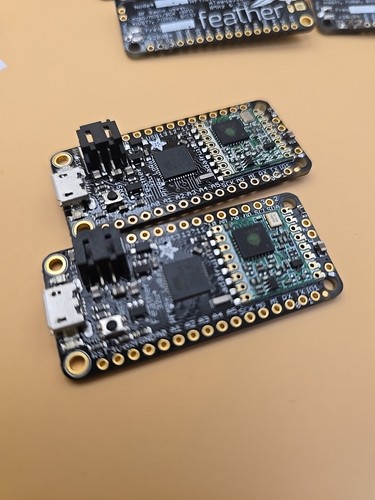 Qty 2x AdaFruit FeatherWing AtMega32u4 RFM96 Lora Board | eBay