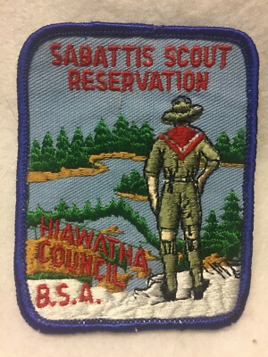 (rt3) Boy Scouts- Sabattis Scout Reservation - Hiawatha Council patch ...
