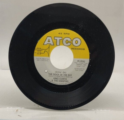 King Curtis (Sittin' On) The Dock Of The Bay 45-6562 EP Record 1968 No ...