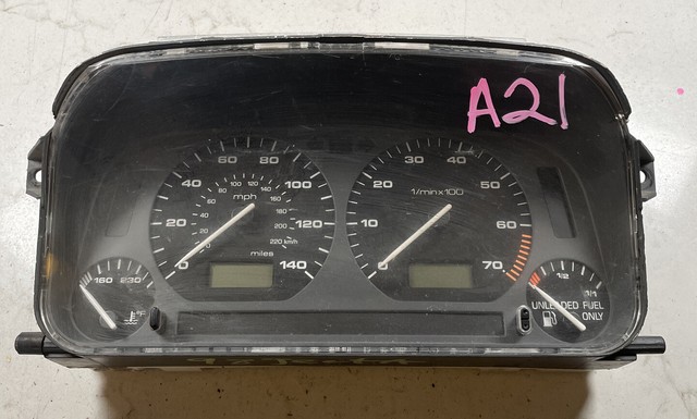 VW Mk3 Auto Black Instrument Gauge Cluster for Jetta Golf Cabrio 27k ...