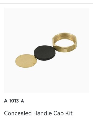 Sloan Concealed Handle Cap Kit A-1013-A New Brass 3 Pieces | eBay