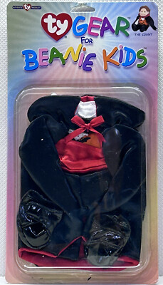 TY Gear for Beanie Kids The Count Outfit Clothes Dolls Set - New NOS BB ...