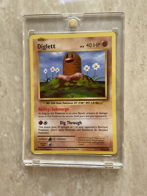 Pokémon TCG Diglett Base Set 47/102 Regular | eBay