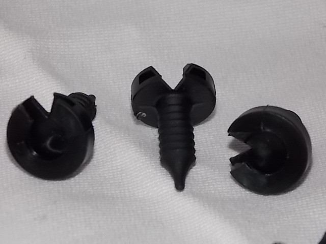 LAND ROVER DISCOVERY DOOR PANEL PLASTIC STUD SET x10 DISCOVERY MWC9134 ...