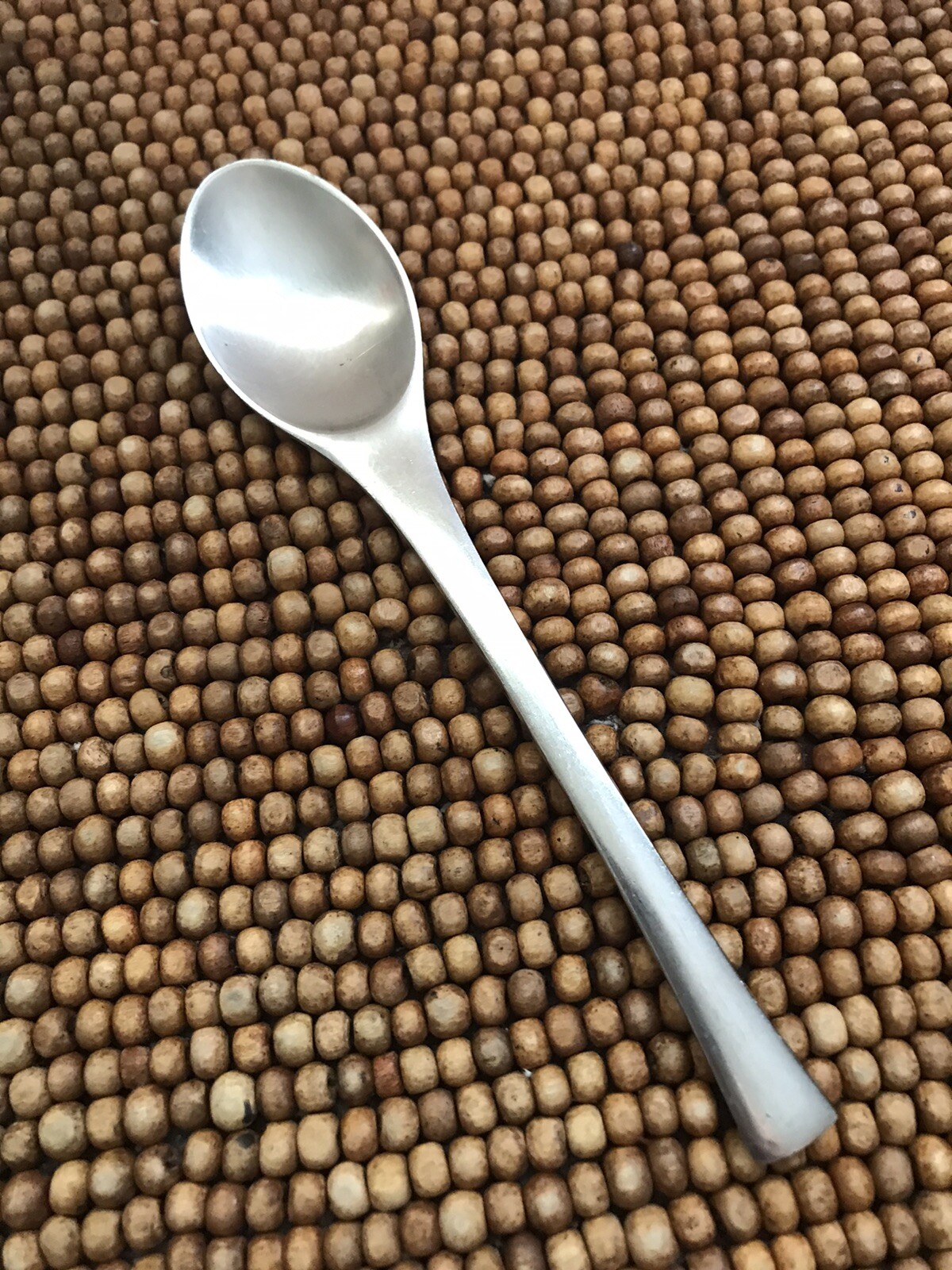 Dansk Germany Stainless Satin ODIN Flare Tip Ctr Ridge Back TEASPOON 6. ...