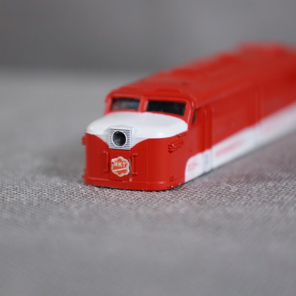 Vtg N Scale Atlas MKT Missouri Kansas Texas Lines 328A F7 Diesel Loco ...