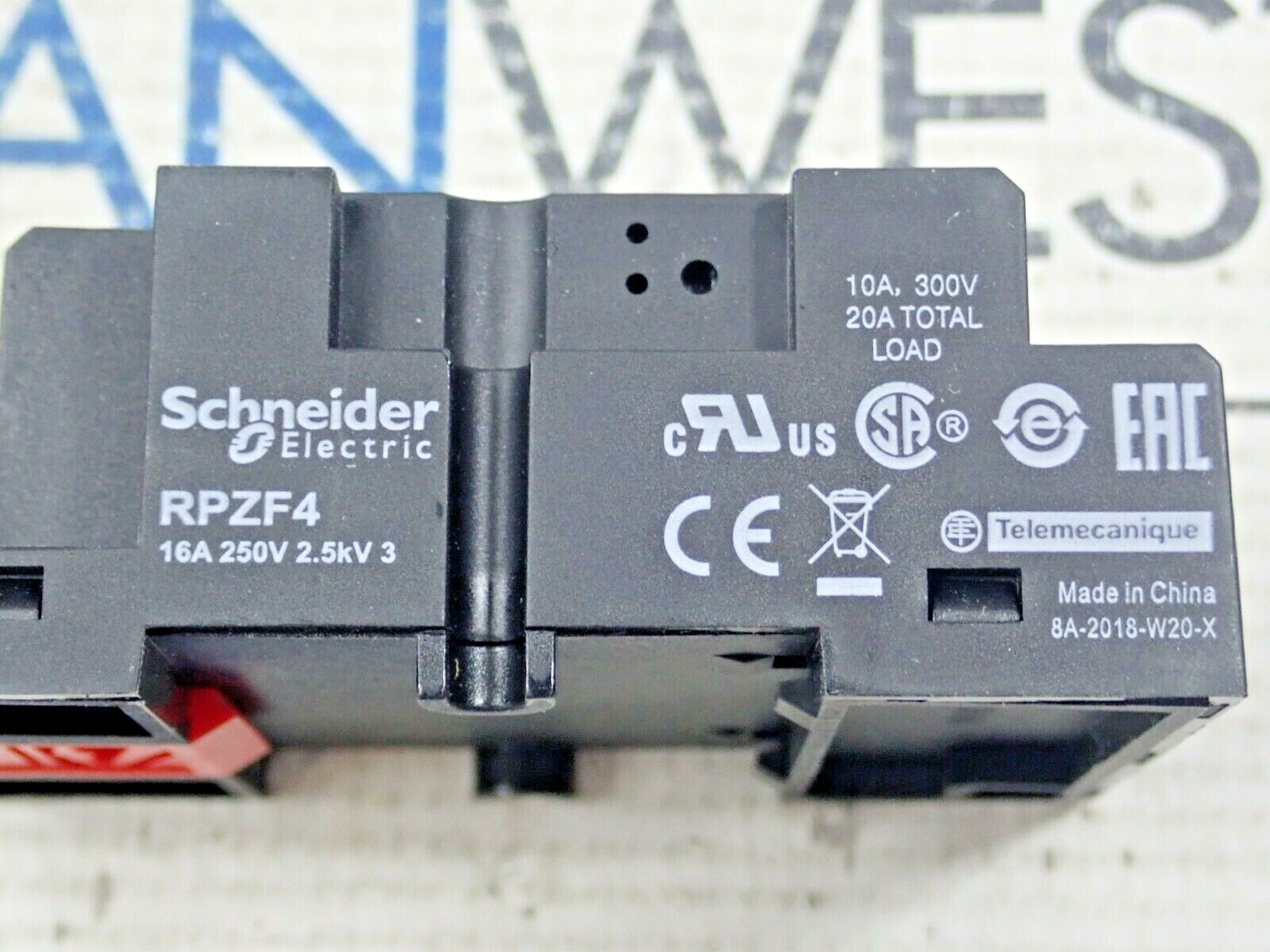 SCHNEIDER ELECTRIC RPZF4 RELAY 16A 250V NEW | eBay
