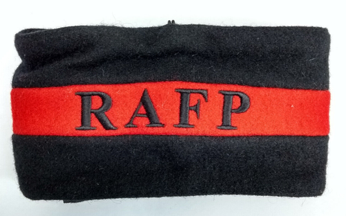 Noir et Rouge Brassard Avec Rafp Lettres Véritable British Army - D ...