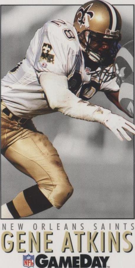 1992 GameDay - Gene Atkins #28 for sale online | eBay