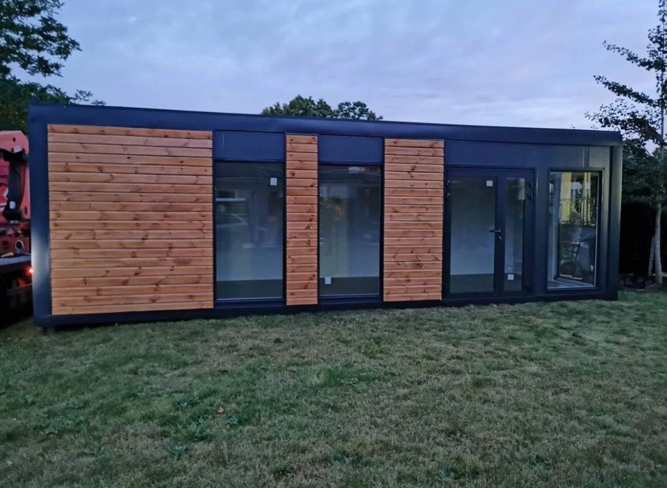 30 ft portable office* container* modular PREFAB Annexe INCL DELIVERY ...
